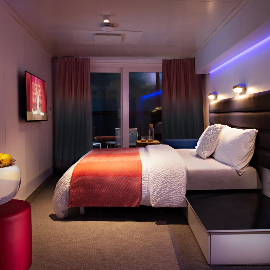 Cruise Ship Rooms | Inside & Balcony Cabins & Luxury Suites | Virgin ...
